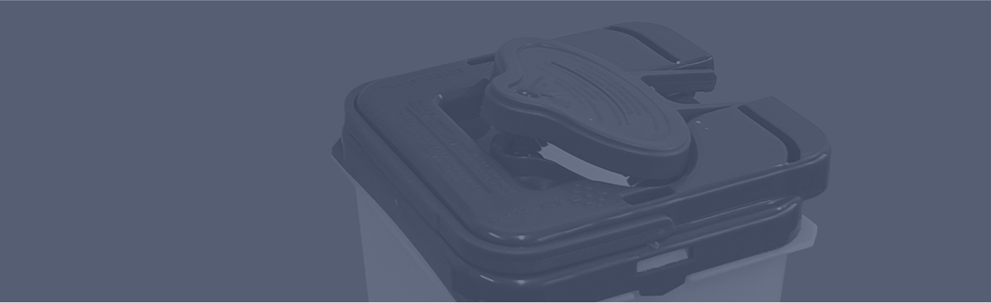 Sharps Container - 1.4L - Mako Plastics